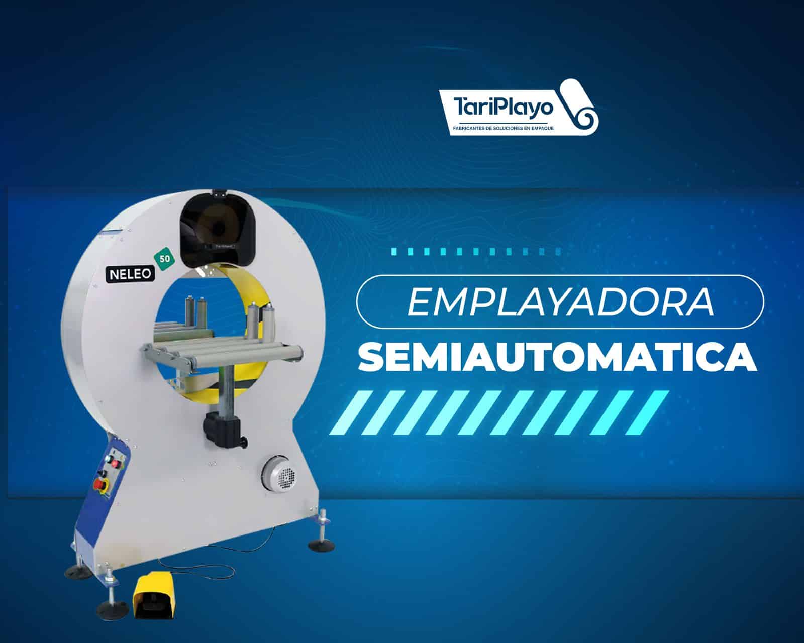 Emplayadora Semiautomatica NELEO: Eficiencia y Calidad